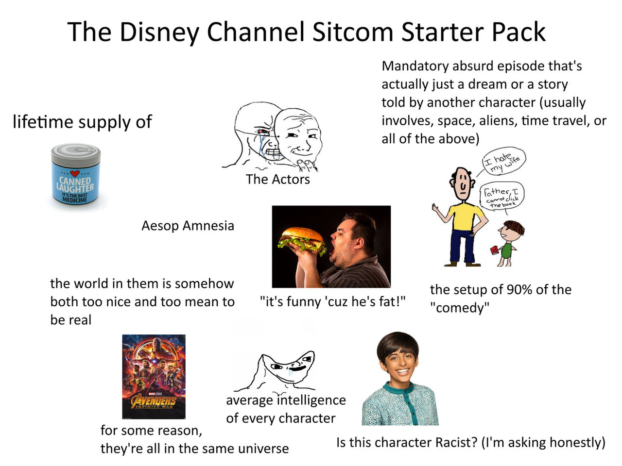 Disney Channel Sitcom Starter Pack by syppy1 on DeviantArt Disney Channel Sitcom Starter Pack by syppy1 on DeviantArt