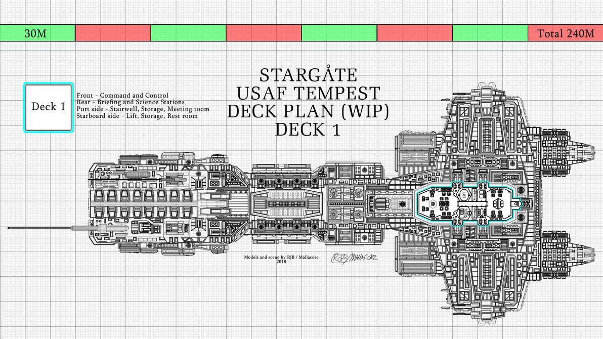 Stargate - USAF Tempest Deck Plan ( WIP 1 ) by Mallacore on DeviantArt Stargate - USAF Tempest Deck Plan ( WIP 1 ) by Mallacore on DeviantArt