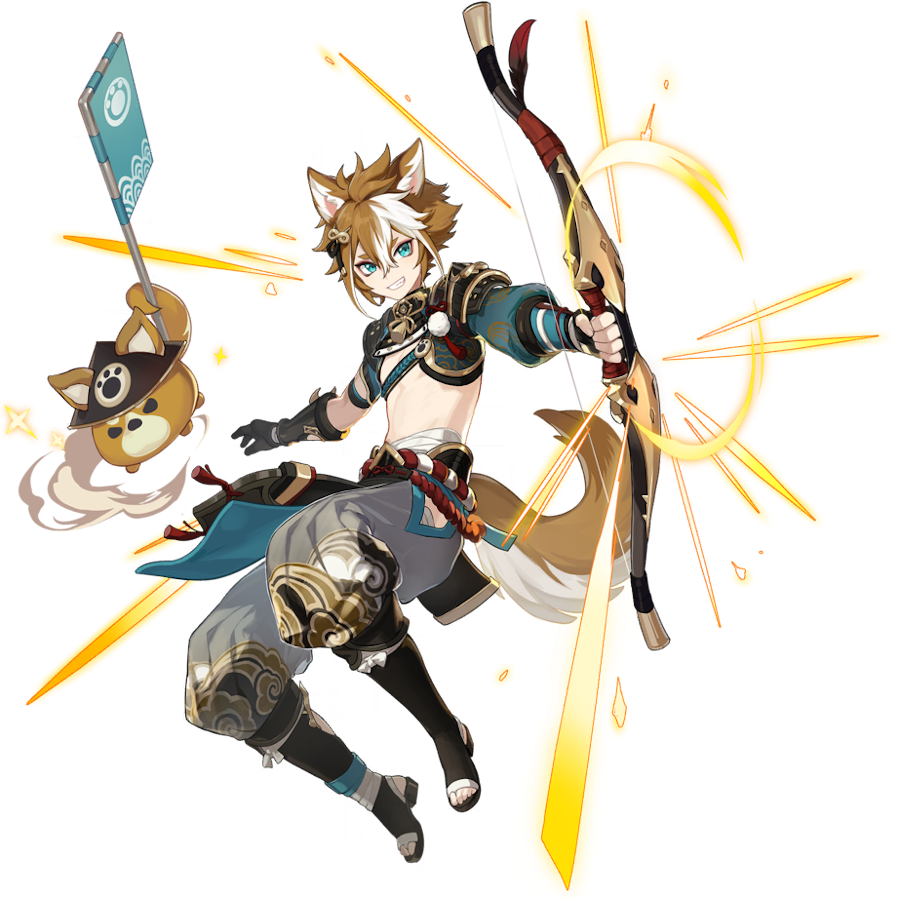 Gorou gacha splash art by NayatNM on DeviantArt Gorou gacha splash art by NayatNM on DeviantArt