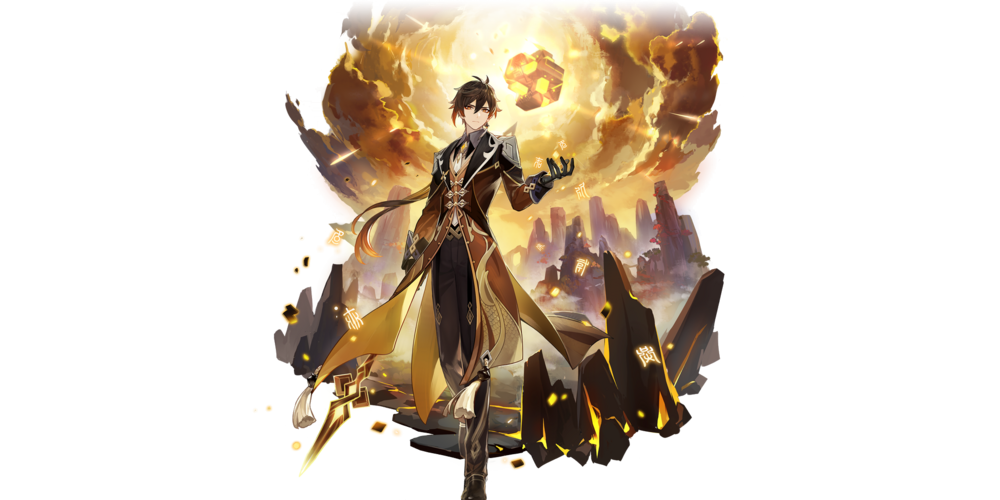 Zhongli gacha splash art by NayatNM on DeviantArt Zhongli gacha splash art by NayatNM on DeviantArt