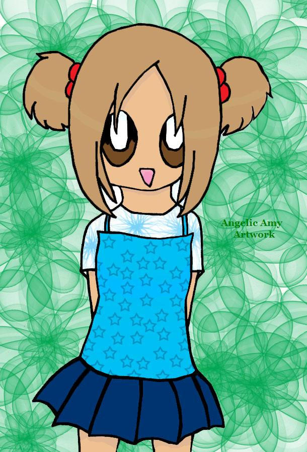 Happy Chibi Girl by Angelic-Amy on DeviantArt