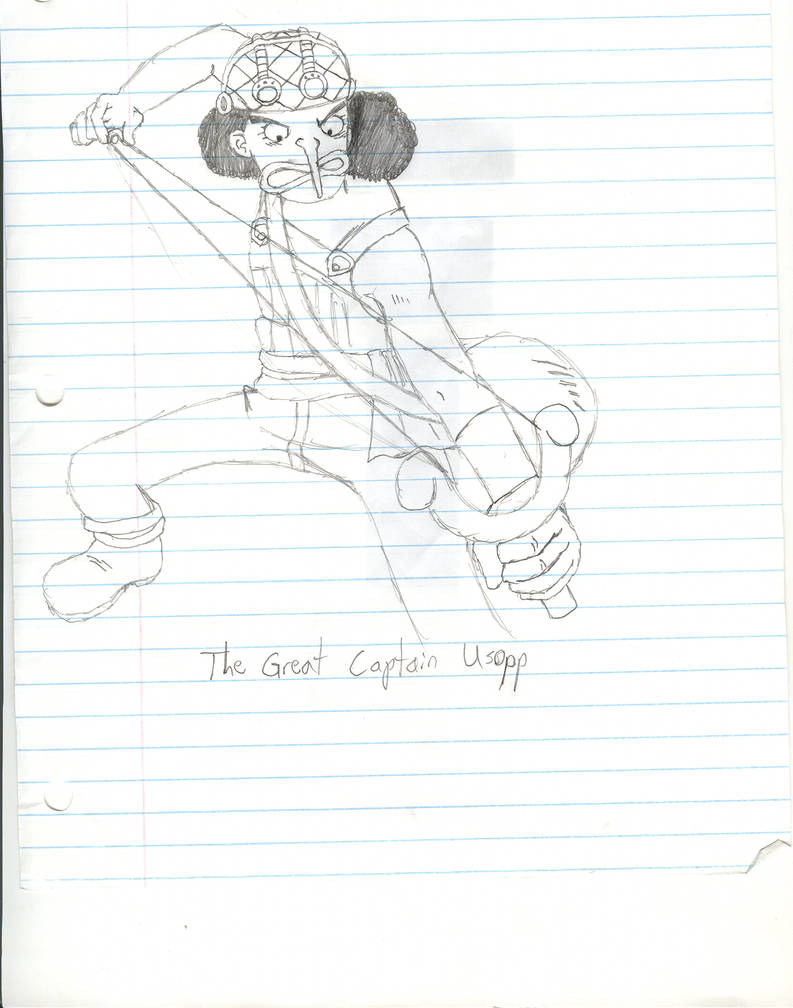 The great captain Usopp by koumyaku on DeviantArt