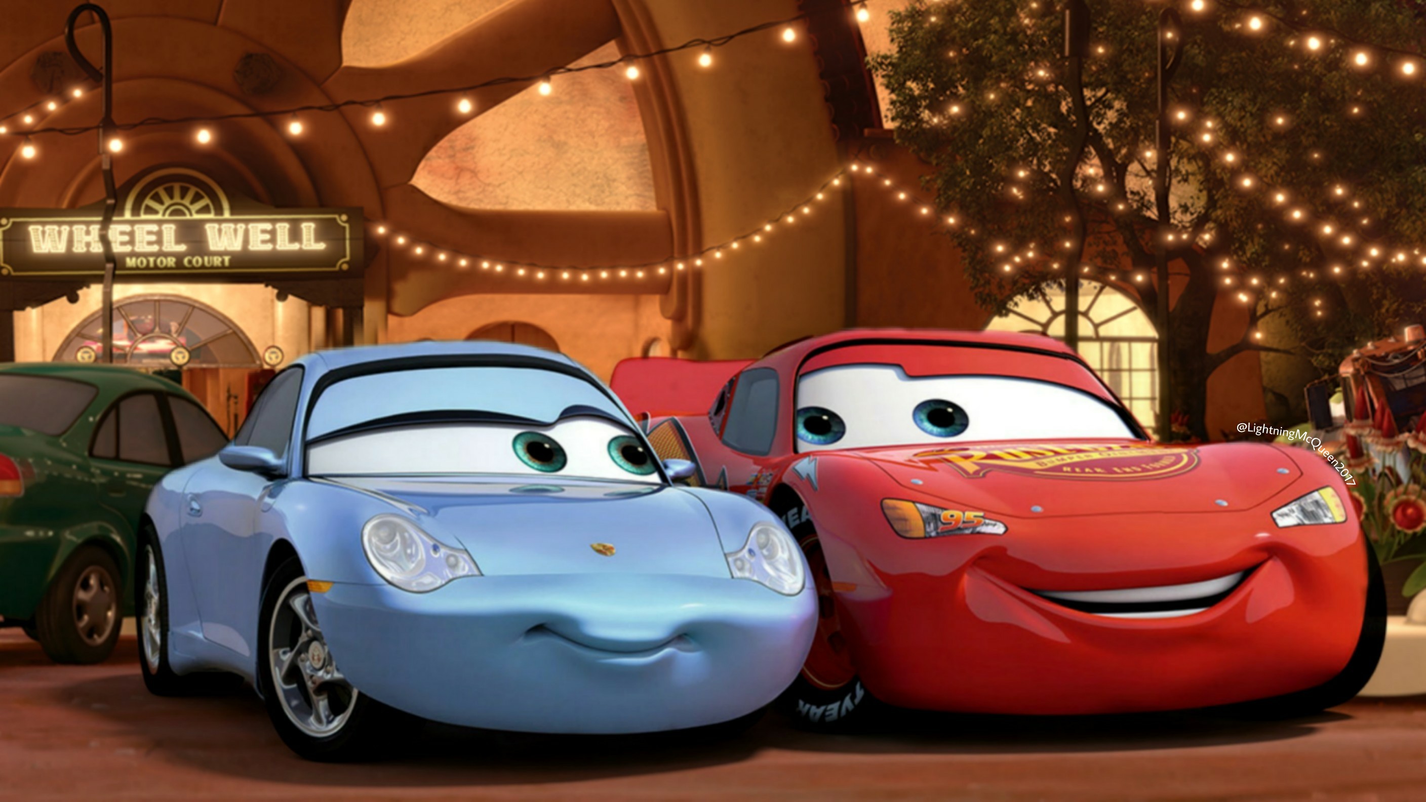 Cars: McQueen and Sally by LightningMcQueen2017 on DeviantArt Cars: McQueen and Sally by LightningMcQueen2017 on DeviantArt