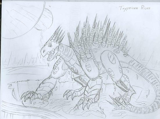 Trypticon by Caelus-Prime on DeviantArt