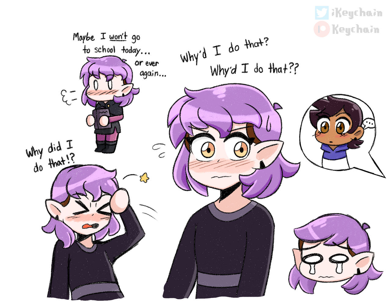 Amity Gay Panic By Ikeychain On Deviantart