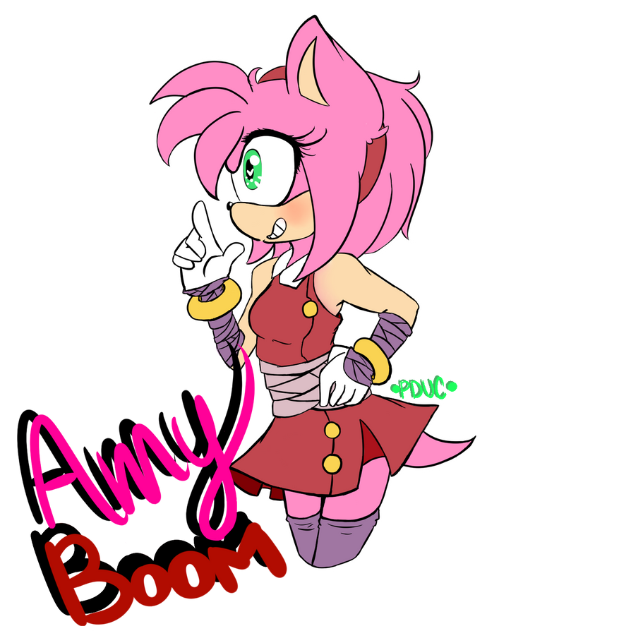 Amy Rose Sonicboom By Evelynmccormick On Deviantart