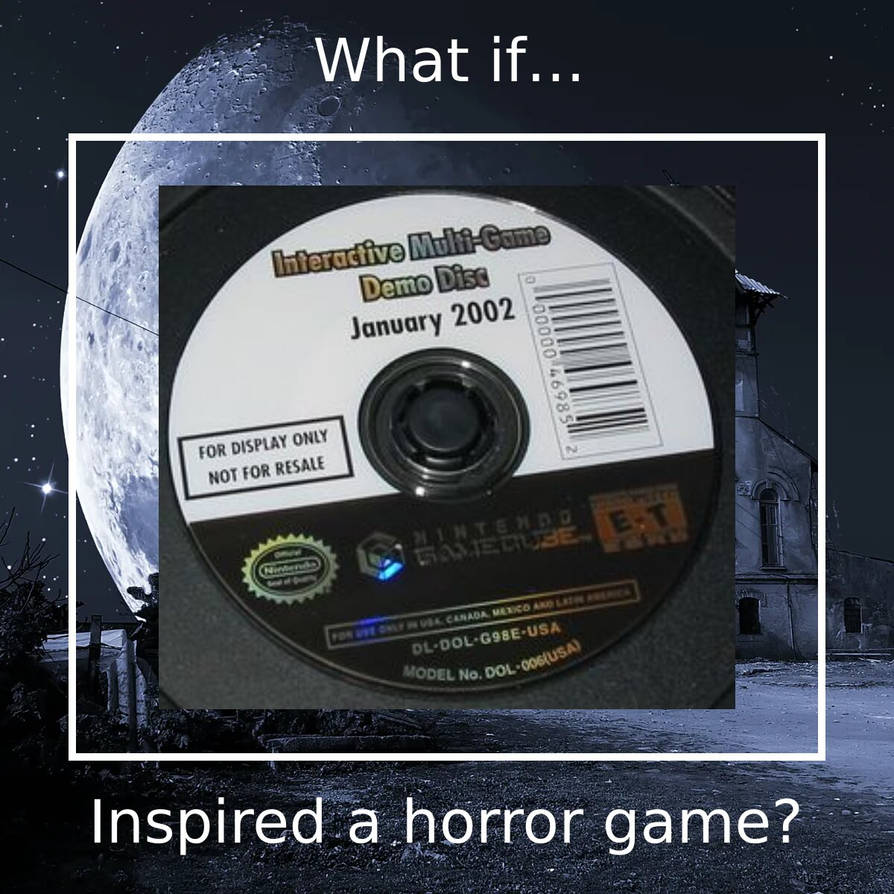 What If Gamecube Demo Discs Inspired A Horror Game By Con1011 On Deviantart