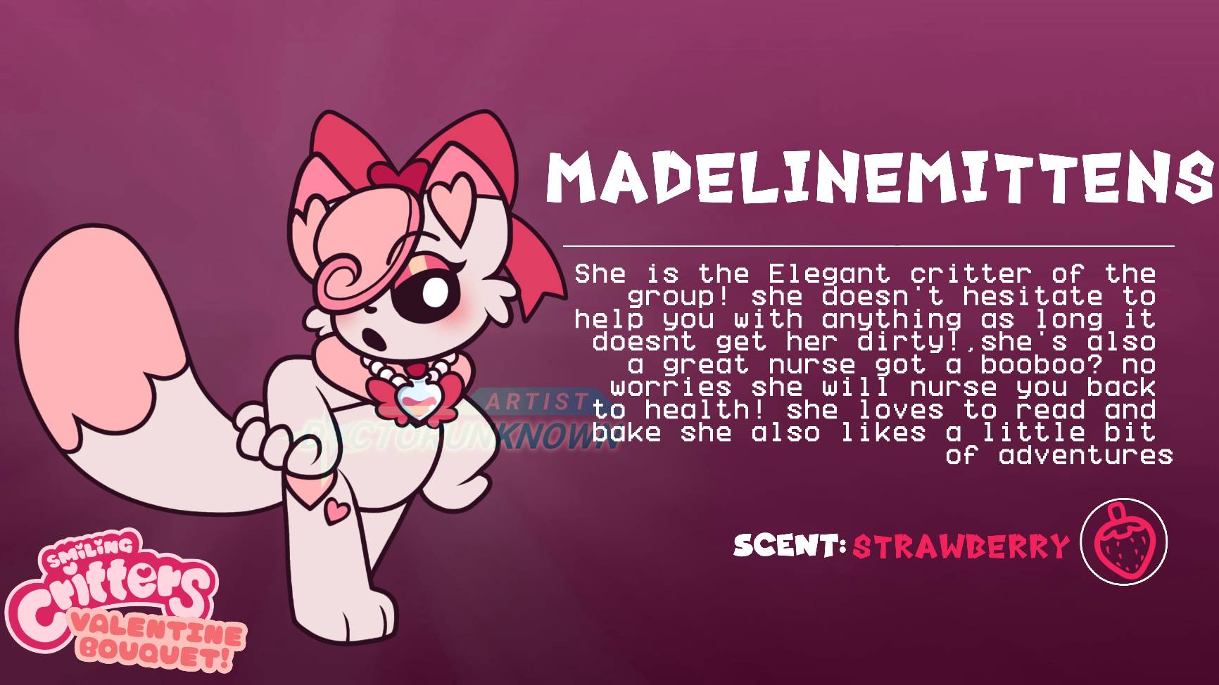 Smiling Critters Oc Madelinemittens By Dxctorunknown On Deviantart