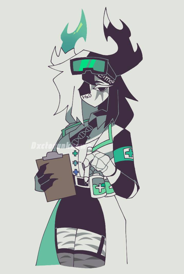 Fpe Oc Miss Syringegenderswap Mister Needle By Dxctorunknown On Deviantart