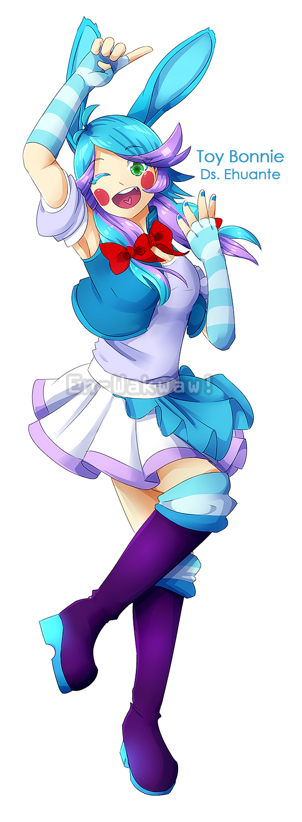 Art Trade Toy Bonnie~ By En Wakwaw On Deviantart