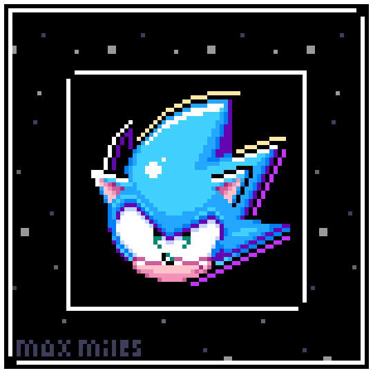 Glossy Sonic Icon By Maxmiles14 On Deviantart