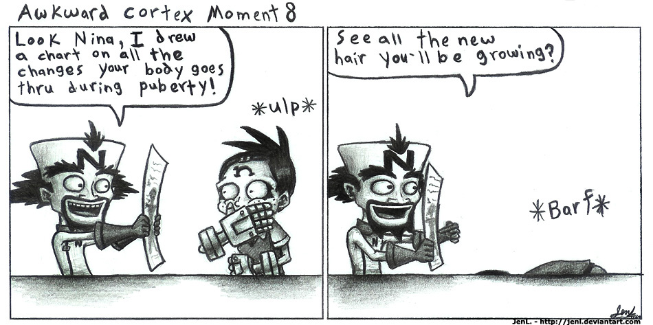 Awkward Cortex Moment 8 by JenL on DeviantArt