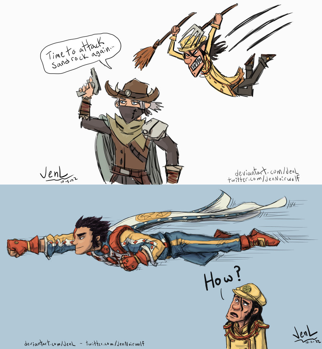 Miguels Time At Sandrock By Jenl On Deviantart