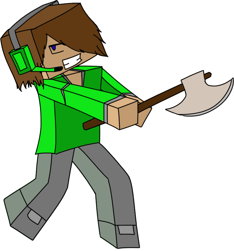 Minecraft Axe By Thebossgraphics On Deviantart