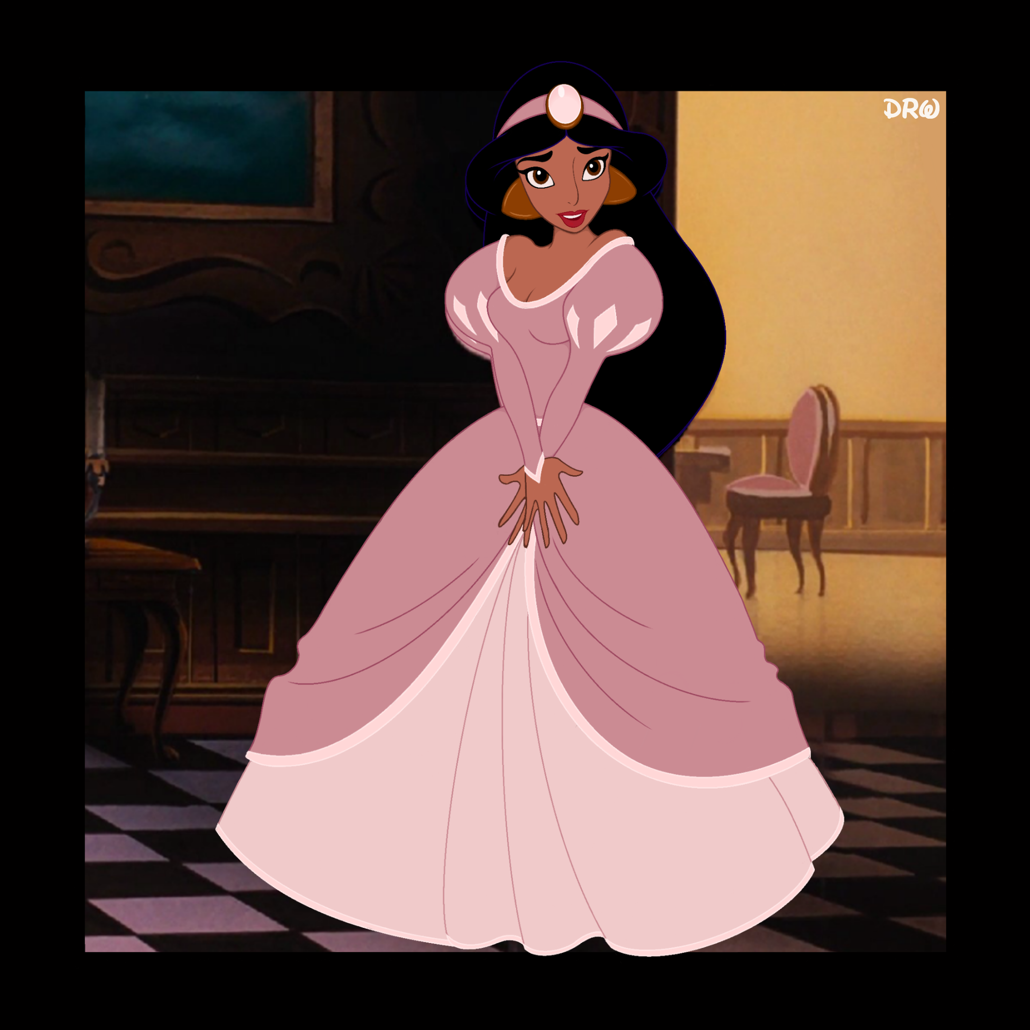 Disney Dress Swap Jasmine By Disneyrebelworks On Deviantart
