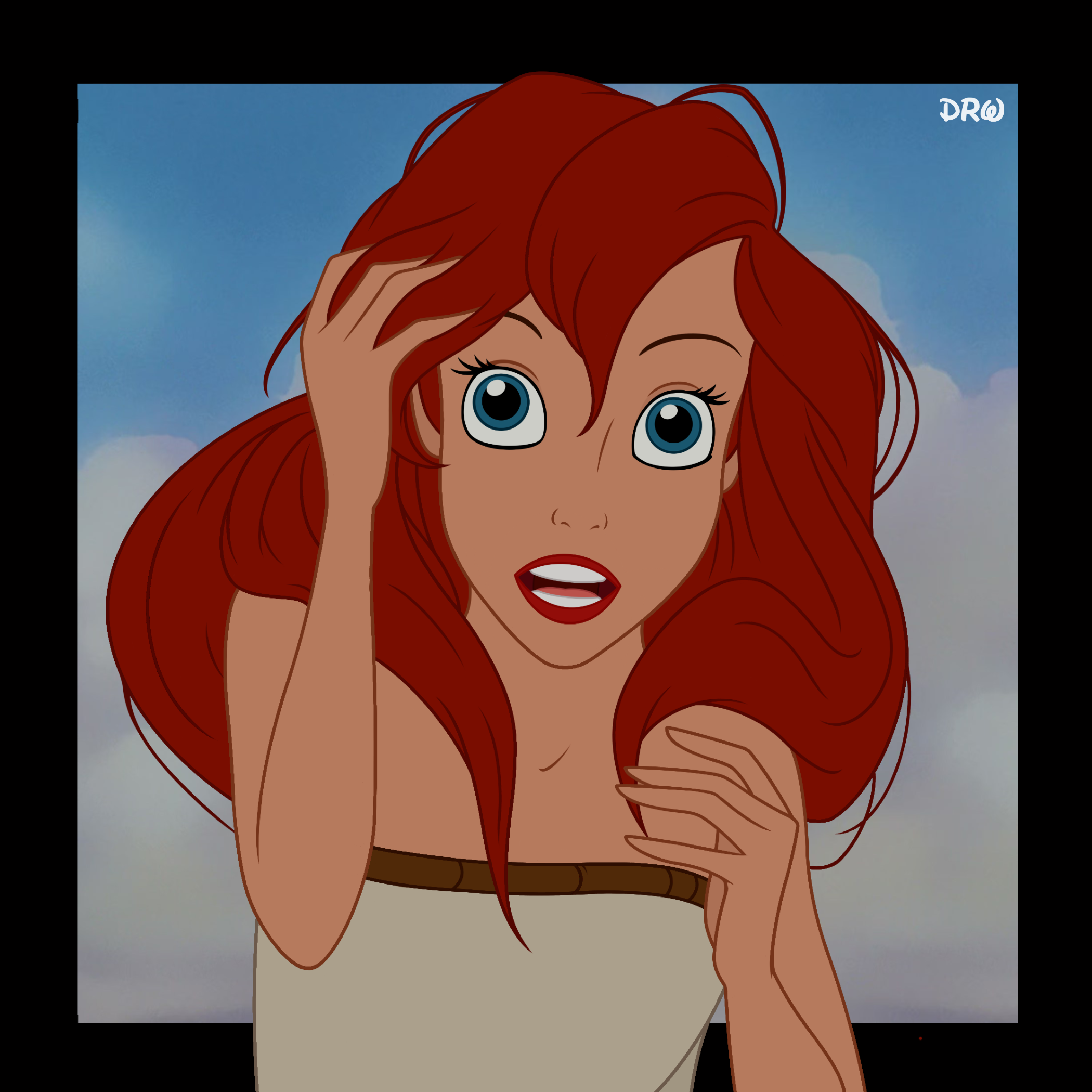 Newly Human Ariel By Disneyrebelworks On Deviantart