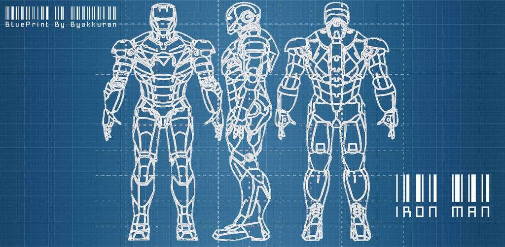 Ironman Blueprint by Byakkuran on DeviantArt Ironman Blueprint by Byakkuran on DeviantArt