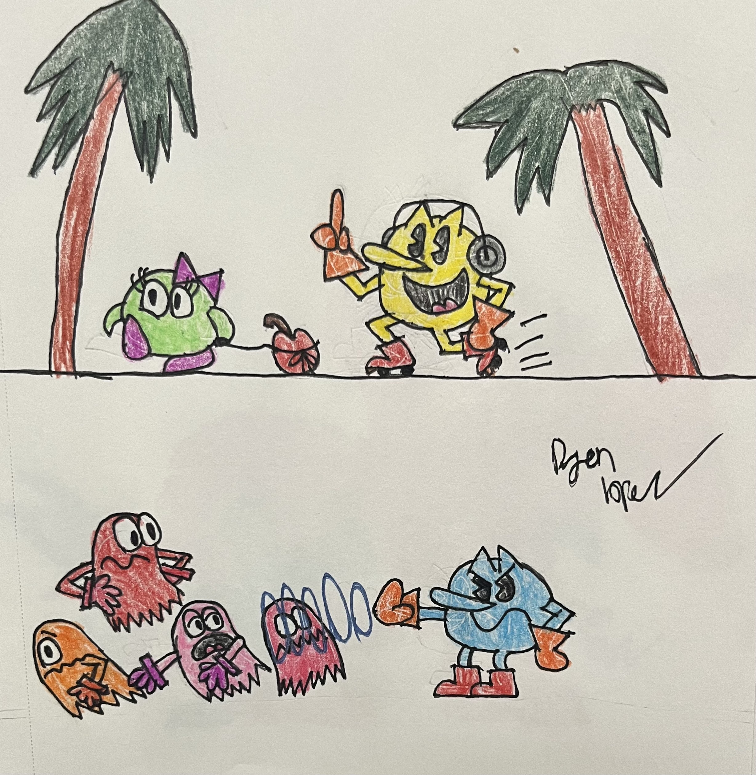 Pac And Pal By Firstbuster1999 On Deviantart
