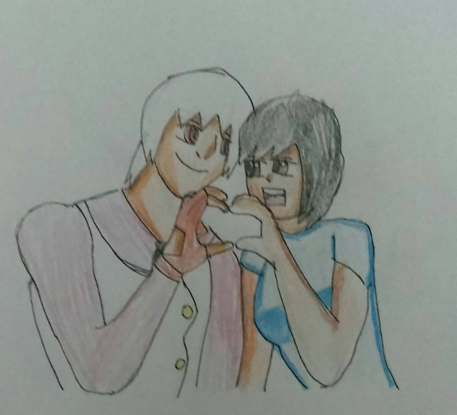 Me And Shu Kurenai Do Heart Sign By Kari5 On Deviantart