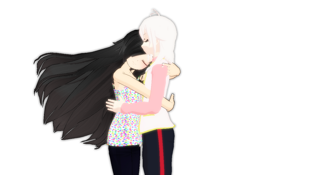 Me And Shu Kurenai Hugs Mmd By Kari5 On Deviantart