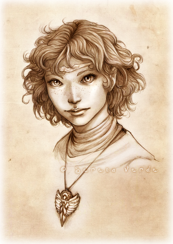 Portrait Commission Viria By Serenaverdeart On Deviantart