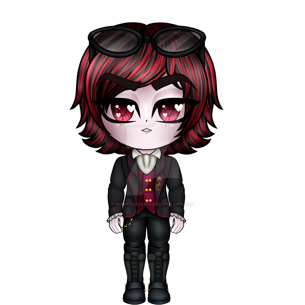Chibi Monster High Kieran Valentine By Mokamizore97 On Deviantart