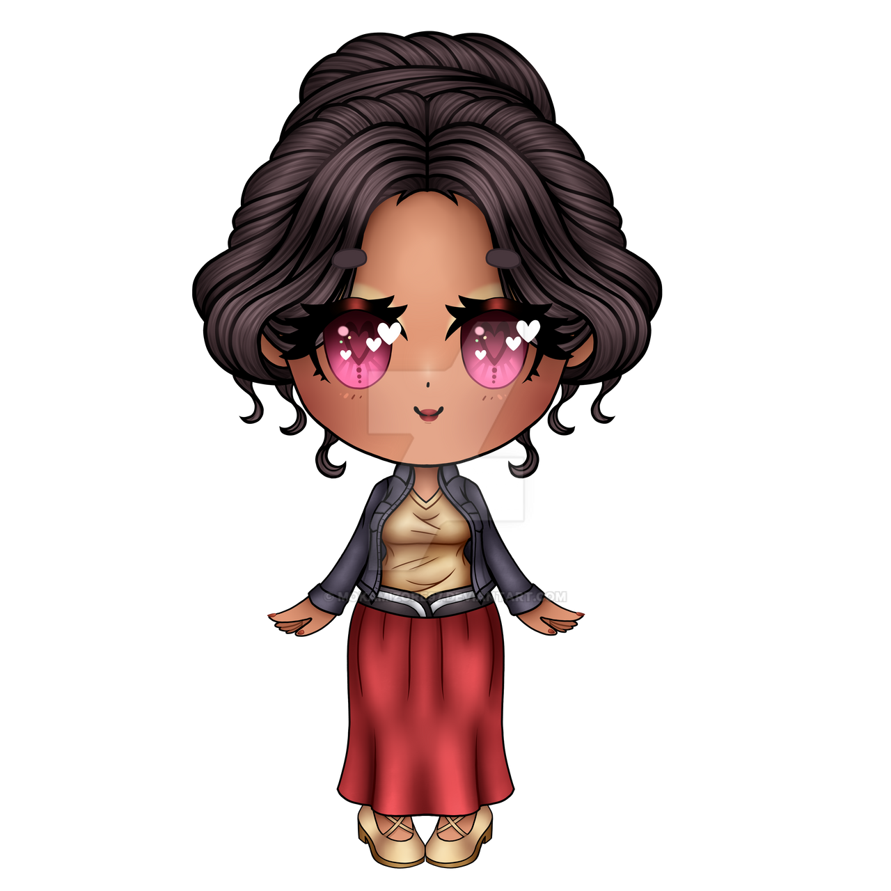 Chibi Huniepop Abia Nawazi Modesty Outfit V2 By Mokamizore97 On