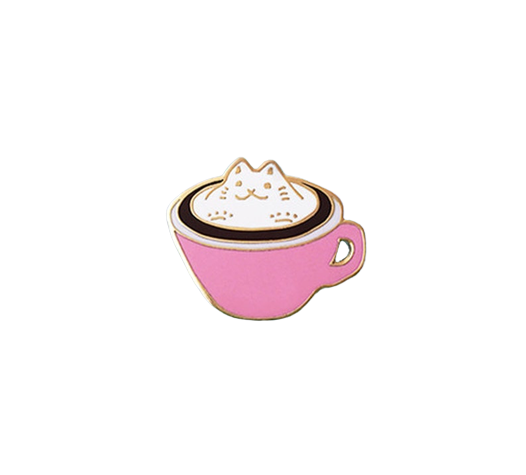 Catppuccino Enamel Pin By Kirakiradolls On Deviantart
