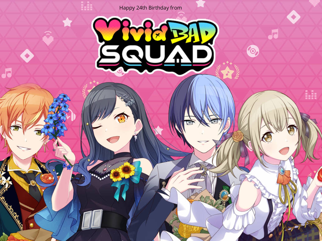 Vivid Bad Squad Birthday Mural By Kirakiradolls On Deviantart