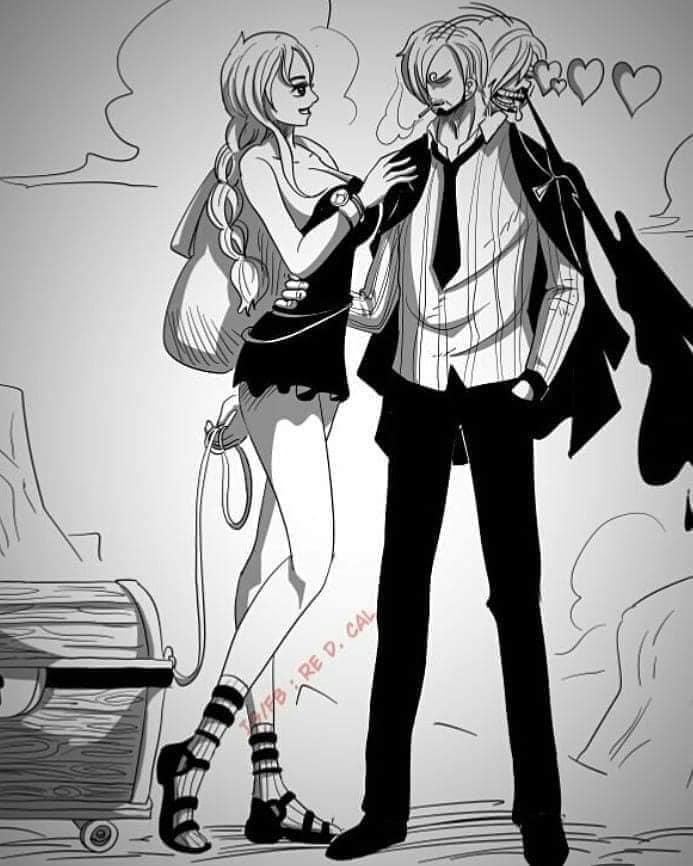 Sanji X Nami Lets Go Home Nami San By Lrowling On Deviantart