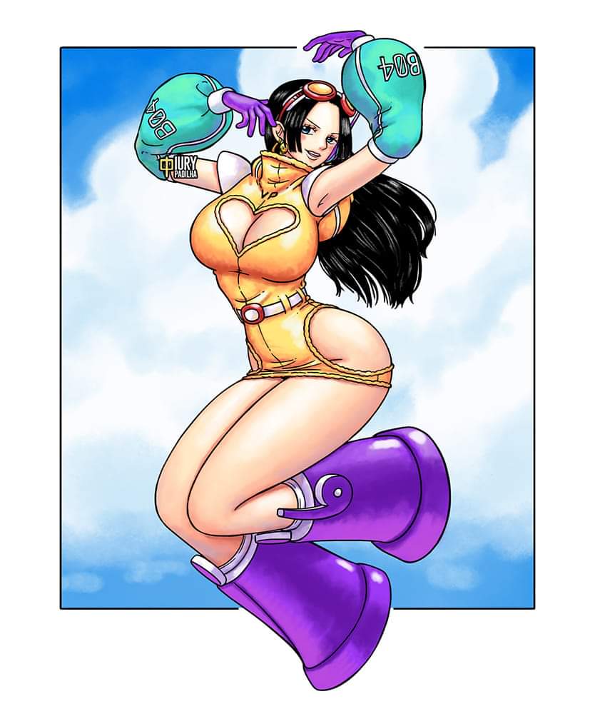 Boa Hancock In Clothes From The Egg Head Arc By Lrowling On Deviantart