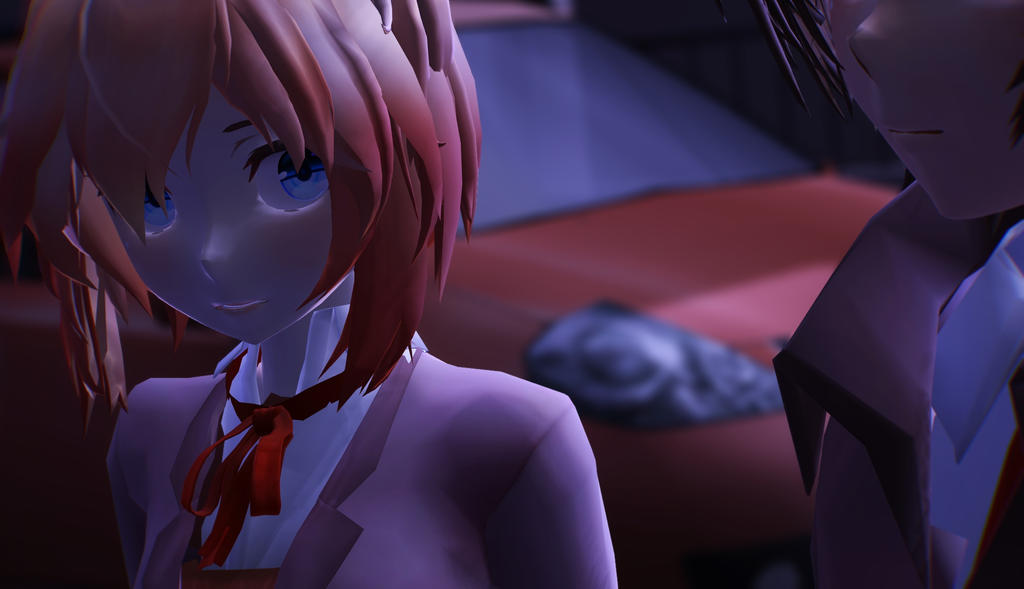 Sayori Scene Ddlc Mmd By Melymelon6 On Deviantart