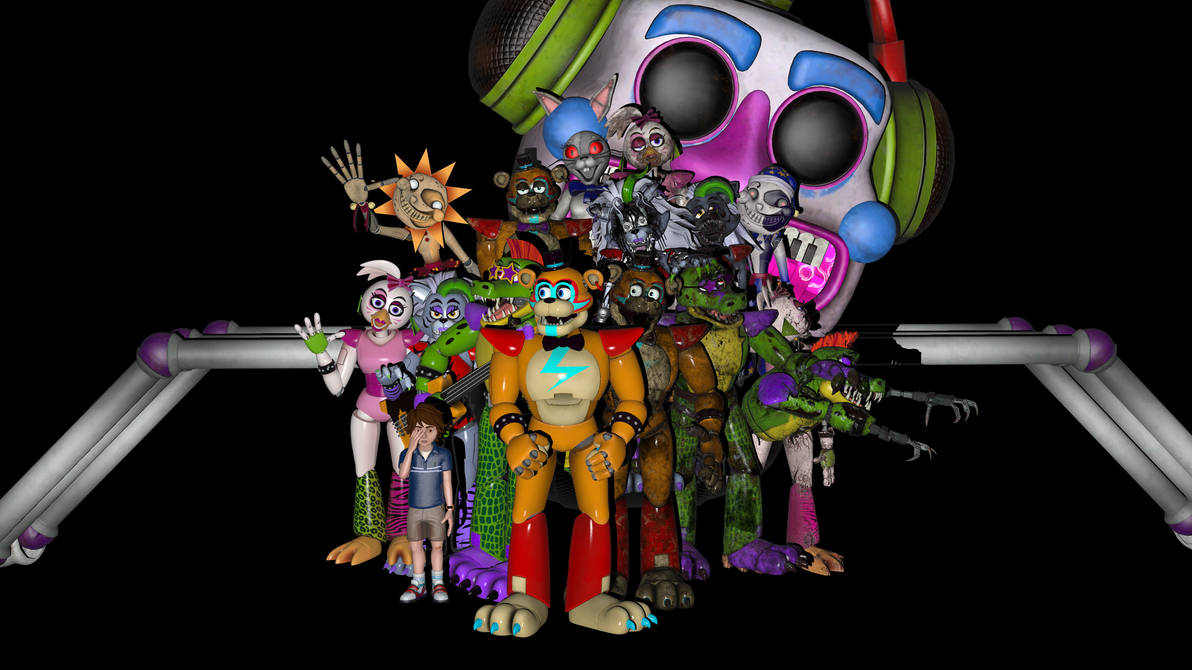 Fnaf Segurity Breach Realistyc by twisted809 on DeviantArt Fnaf Segurity Breach Realistyc by twisted809 on DeviantArt