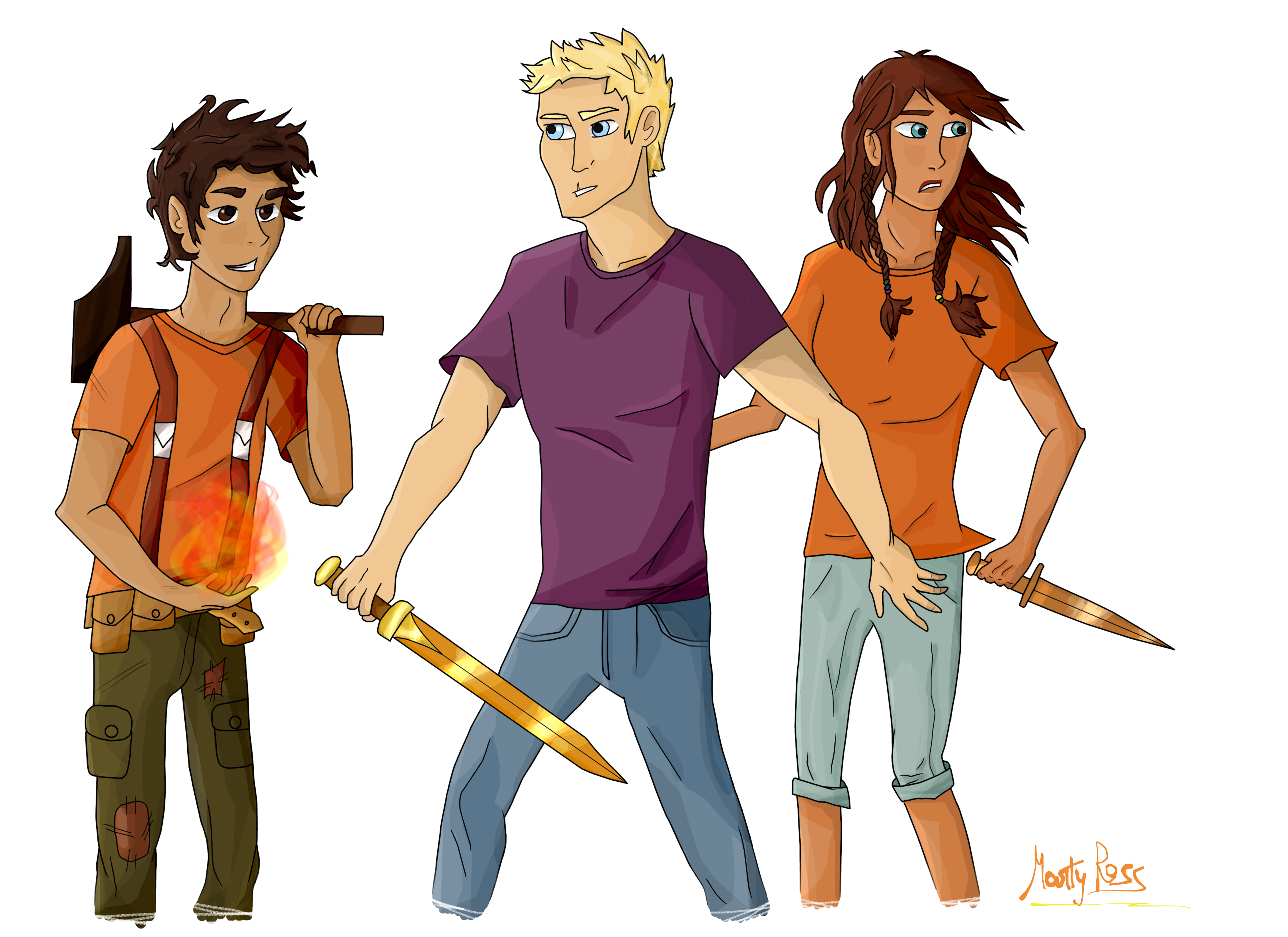 The Lost Hero Team By MartyRossArts On DeviantArt the-lost-hero-team-by-martyrossarts-on-deviantart