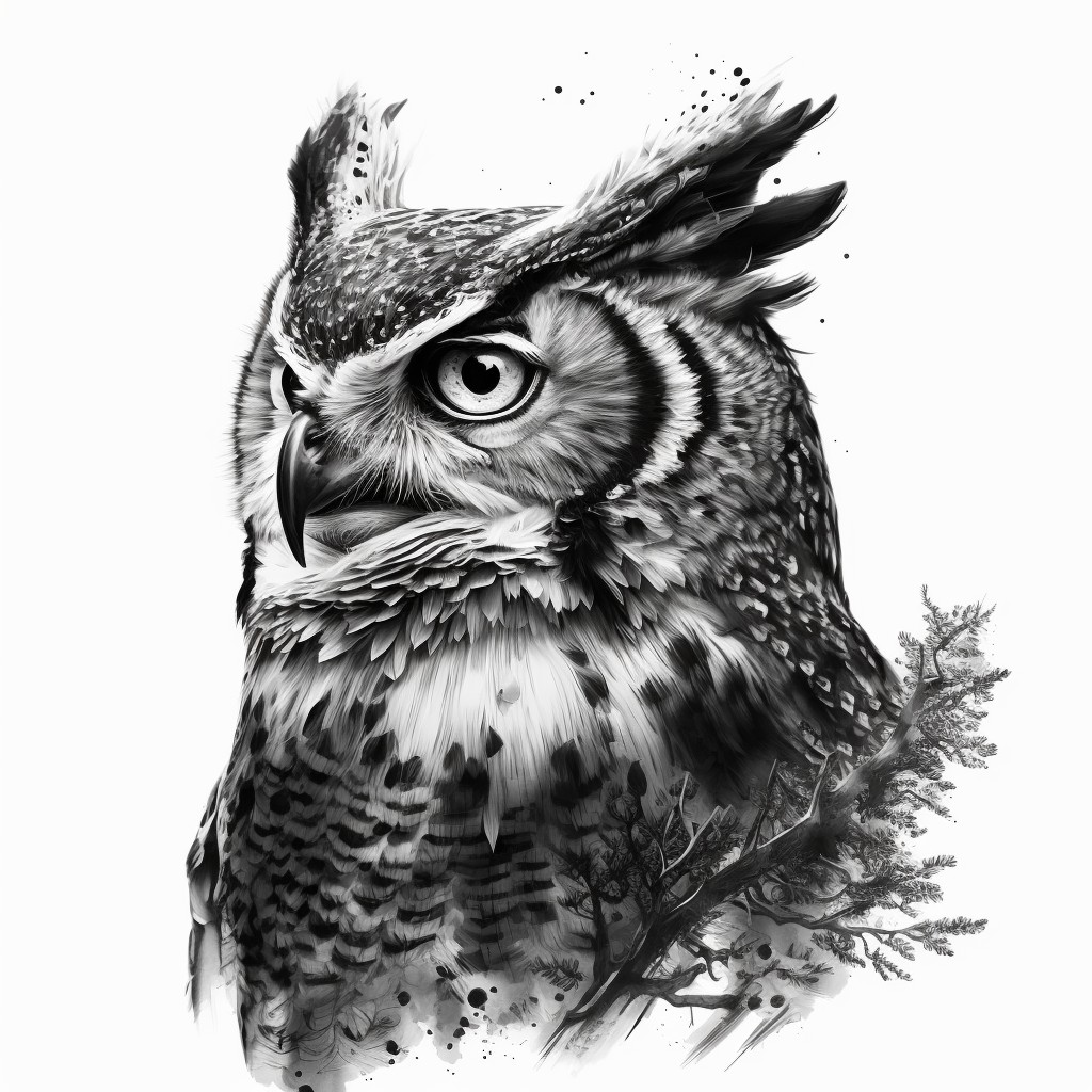 Great Horned Owl By Uniquetattoos On Deviantart
