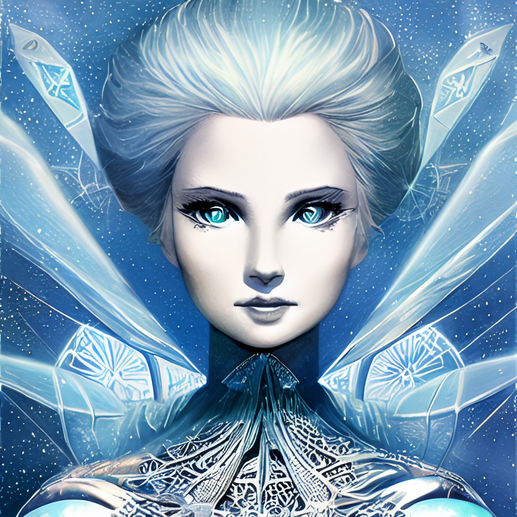 Elsa Snow Queen From Frozen Science Fiction Poster By Haboryum On Deviantart