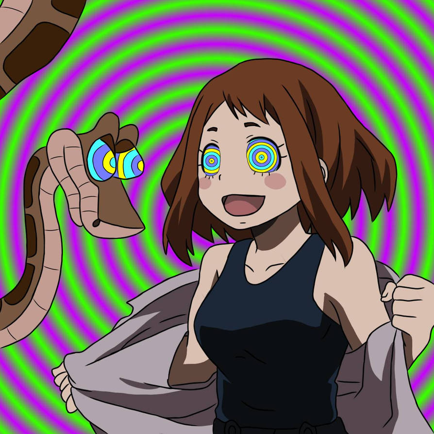 Uraraka Y Kaa By Kastely01 On Deviantart
