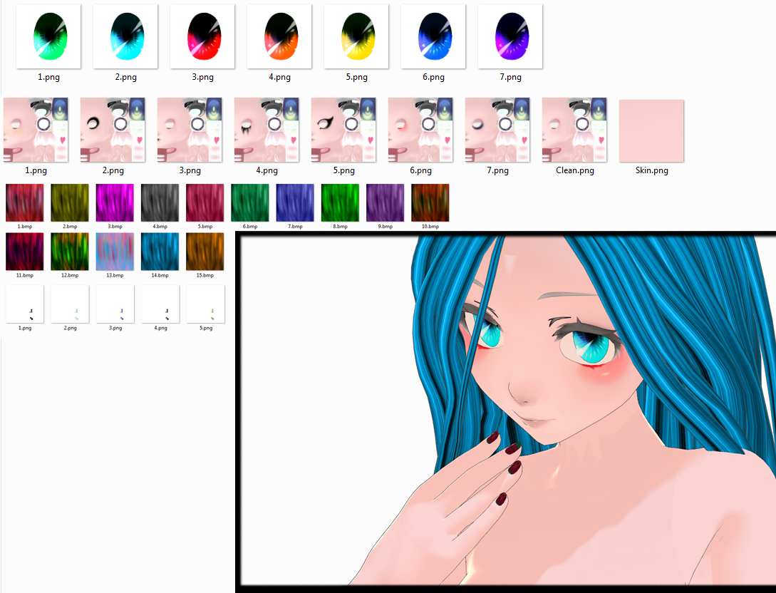Mmd Dl Texture Pack 1 By Alisato On Deviantart