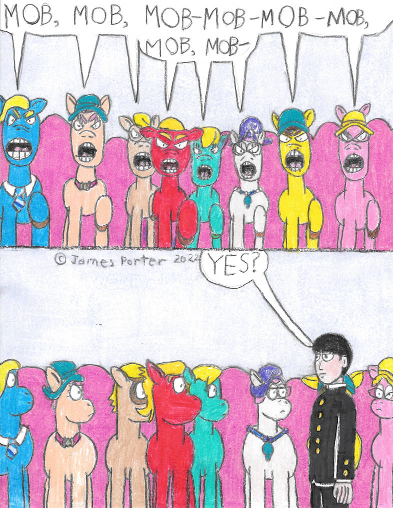 Angry Mob Psycho 100 Song By Rock Raider On Deviantart