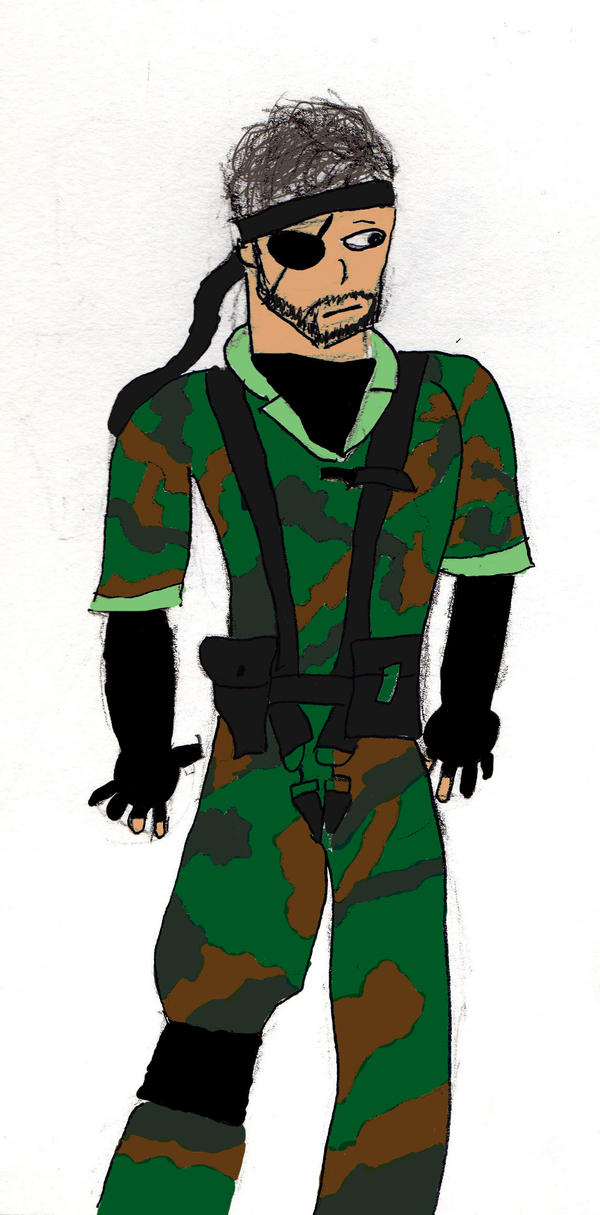 MGS 3: Big Boss by Trebek on DeviantArt