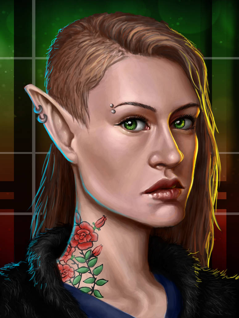 Shadowrun portrait by MechanizedArachnid on DeviantArt Shadowrun portrait by MechanizedArachnid on DeviantArt