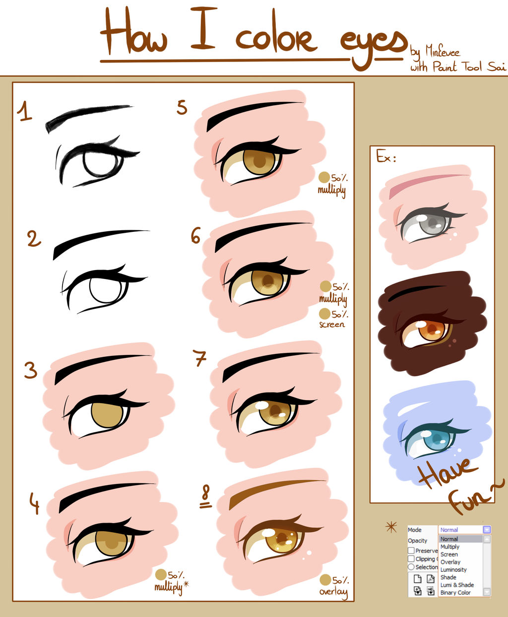 Tutorial How I Color Eyes By MinEevee On DeviantArt tutorial-how-i-color-eyes-by-mineevee-on-deviantart