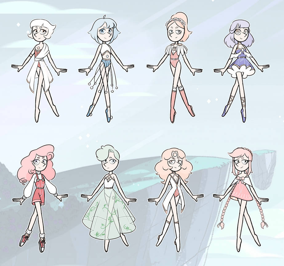 Gem Adopts Spring Pearls Closed By Mineevee On Deviantart