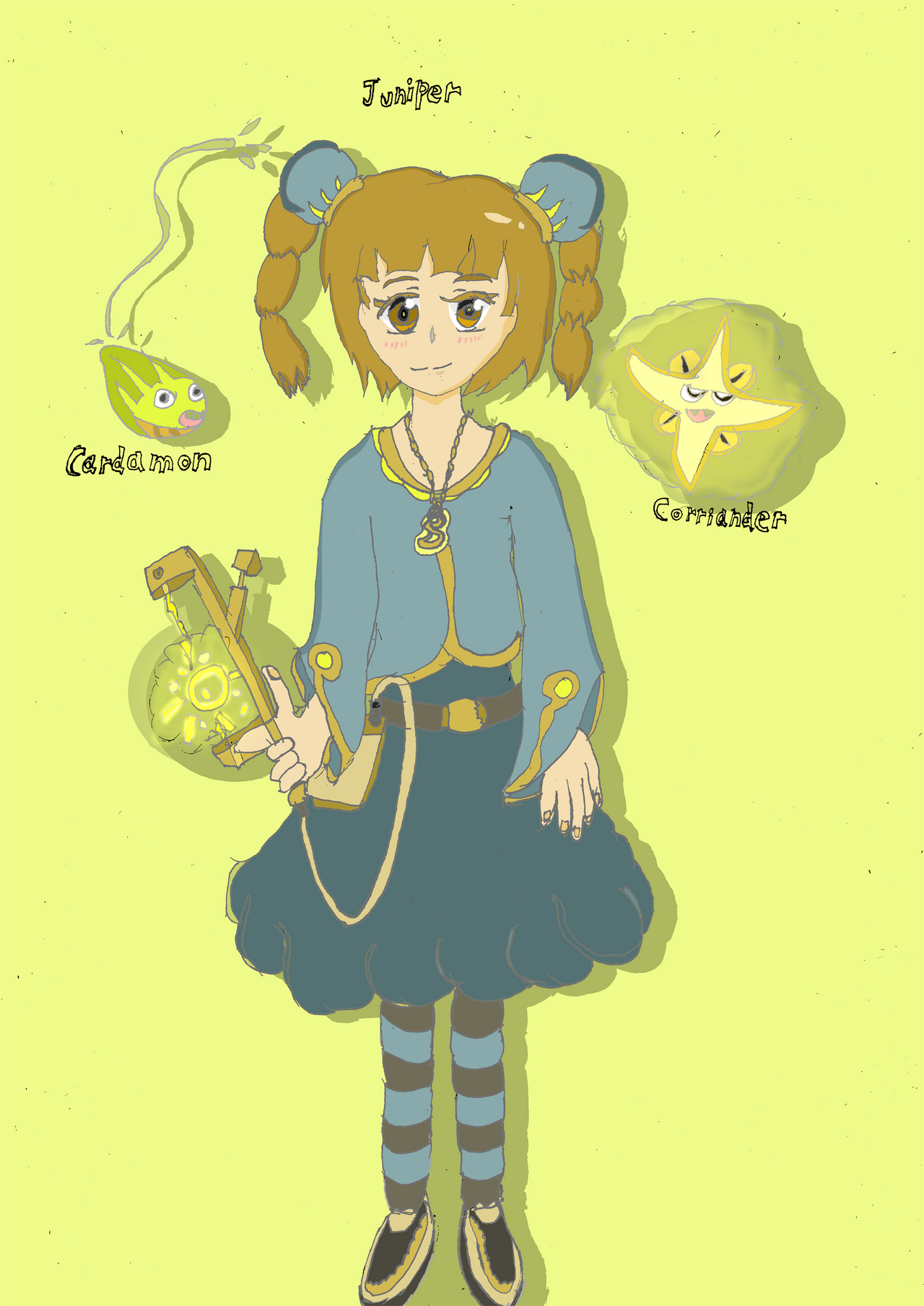 Scientific Magical Girl Juniper By Xkizuha On Deviantart
