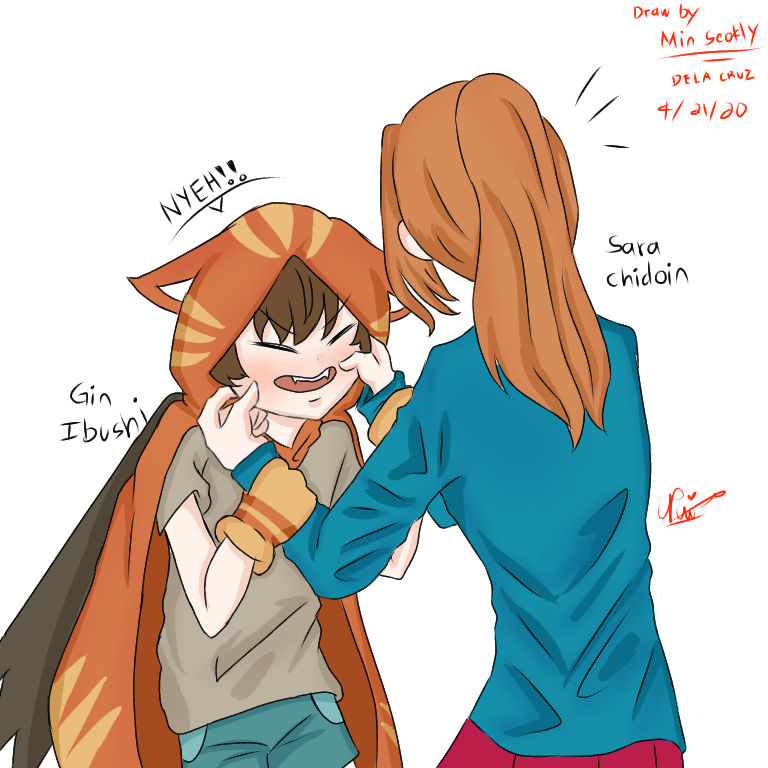 Gin And Sara Yttd Fanart By Minseokly On Deviantart