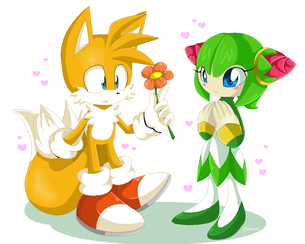 Tails And Cosmo By Tataina8 On Deviantart