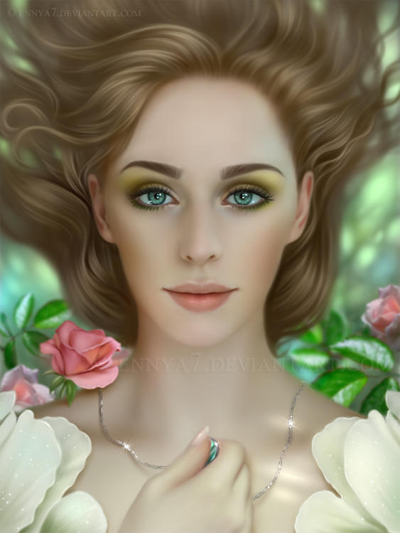 Girl By Ennya7 On Deviantart