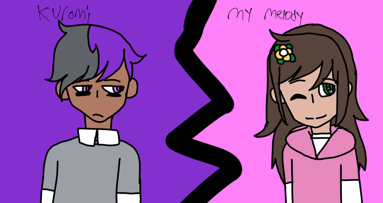 Kuromi And My Melody By Wendigomelody On Deviantart