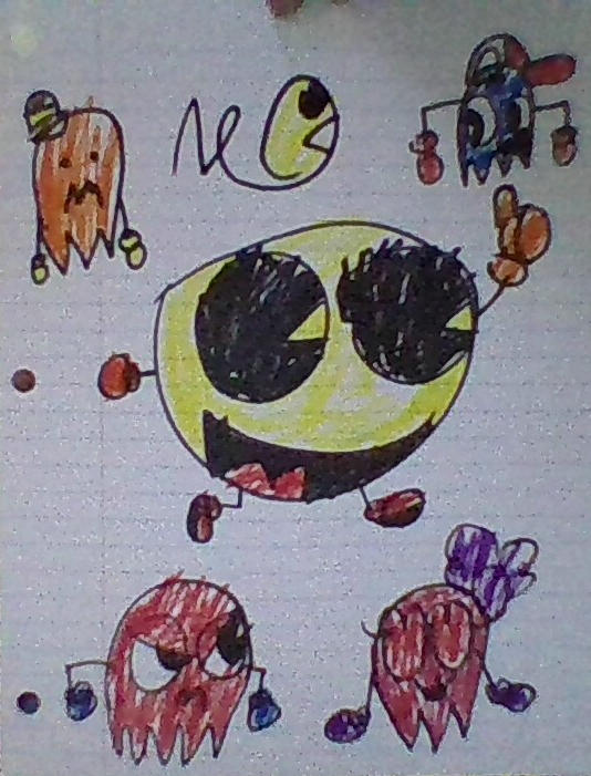 Pac Man Fan Art By Itsmebruhwhereami On Deviantart