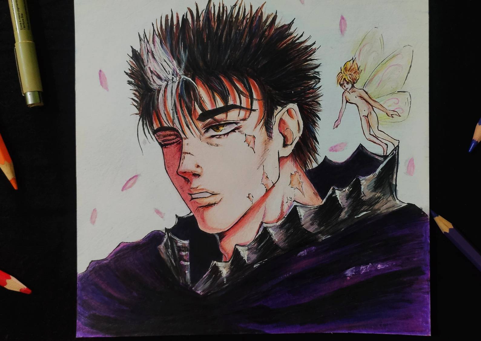 Gatts And Pak From Berserk By Nirjonart On Deviantart